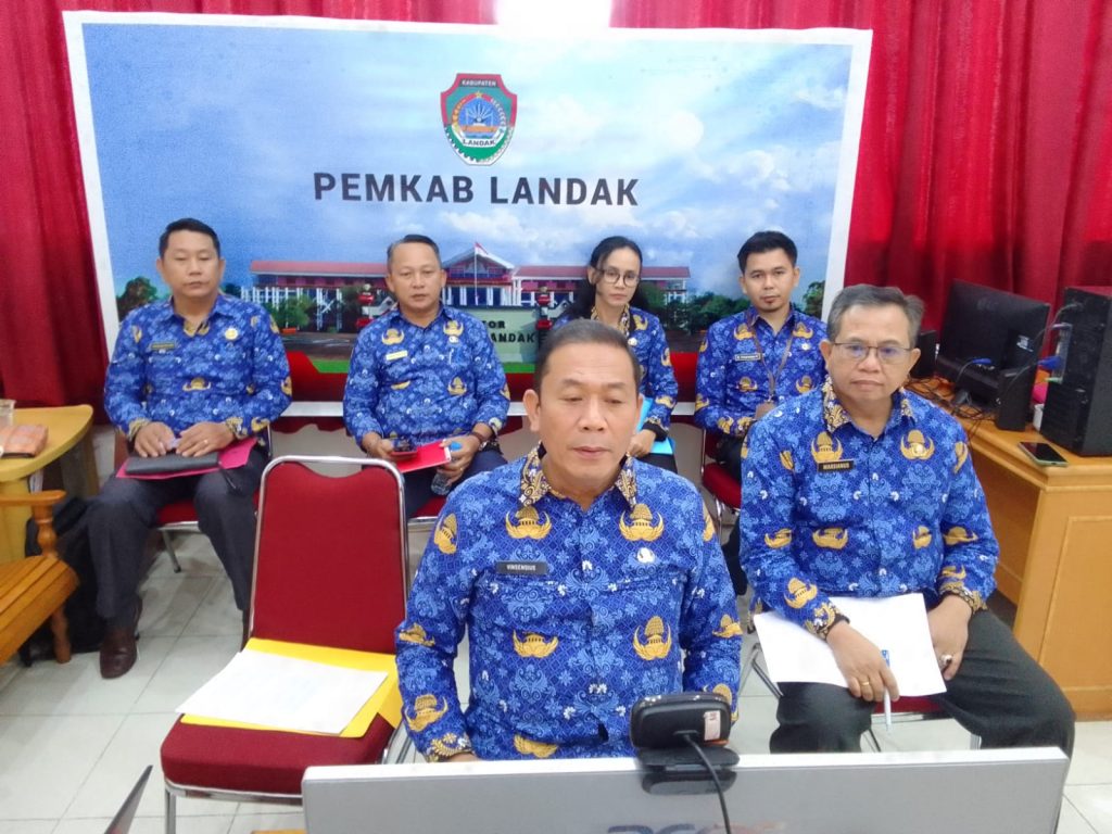Audiensi Penilaian Penerapan Sistem Merit Dalam Manajemen ASN – BKPSDM KAB.LANDAK